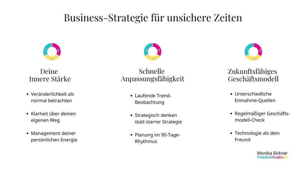 Die richtige Business-Strategie in unsicheren Zeiten - Monika Birker